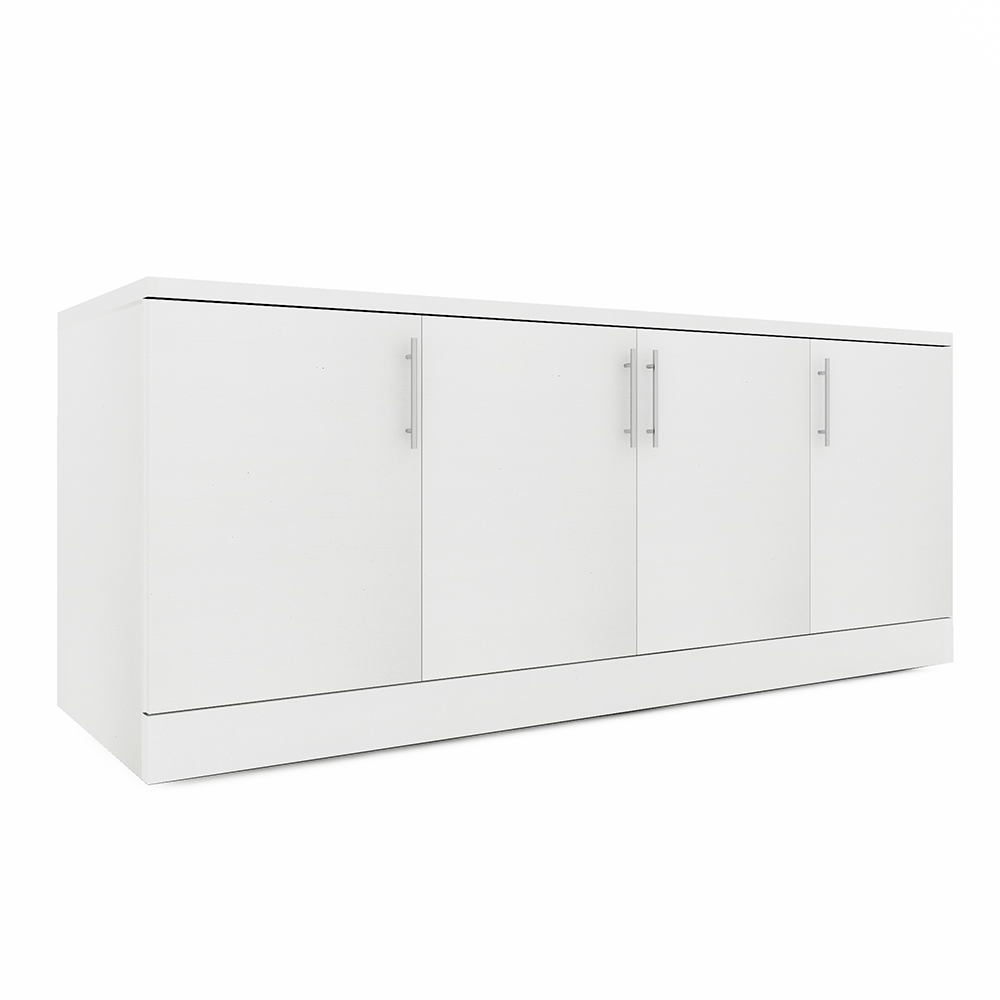 Sol Series Freestanding Credenza w/ Doors|Assembled Storage Cabinet w ...