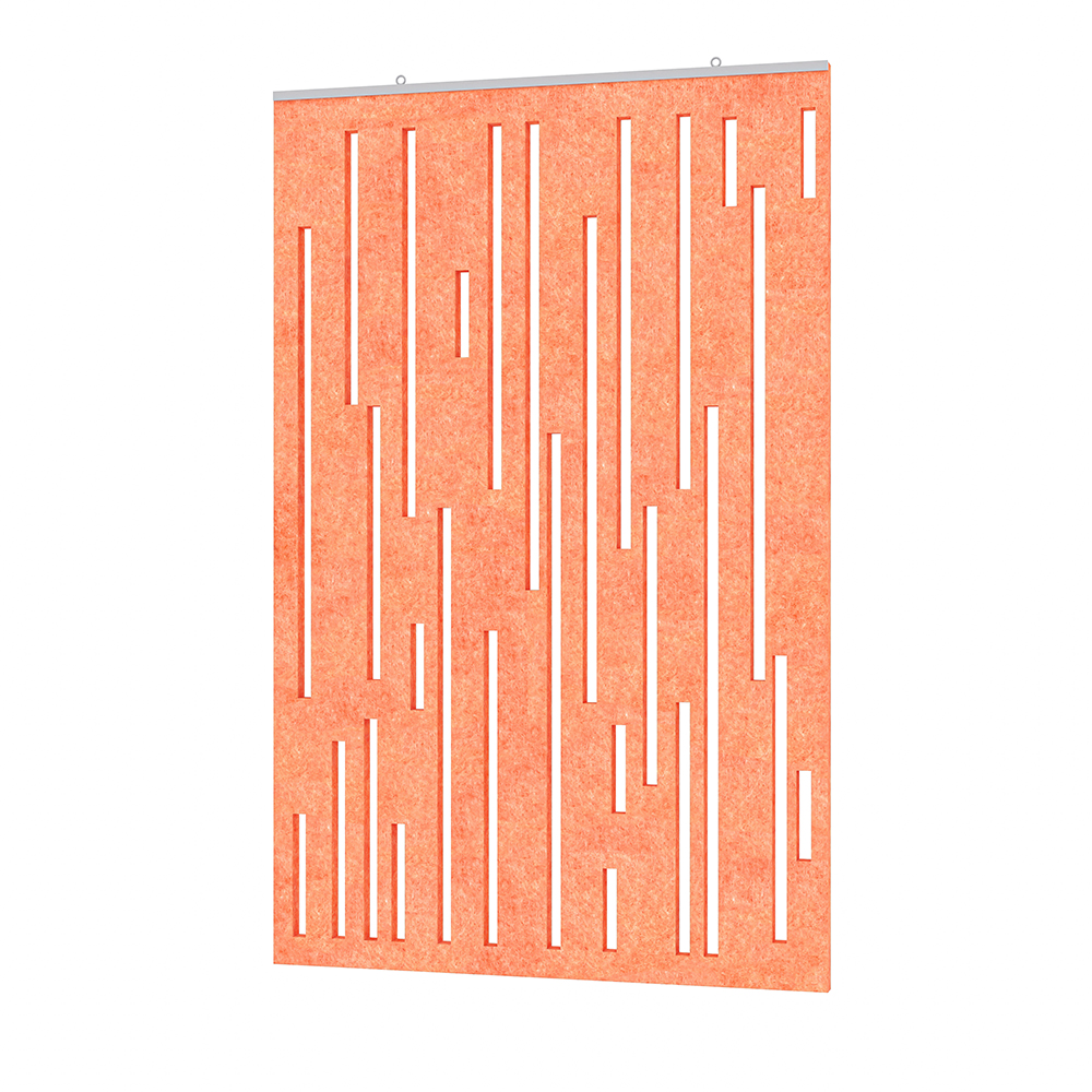eSCAPE Barcode Acoustic Wall Art 30"W x 47"H | Available in 15 Colors ...