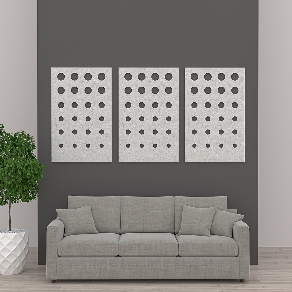 eSCAPE Connect Acoustic Wall Art 30"W x 47"H | 15 Colors Available ...