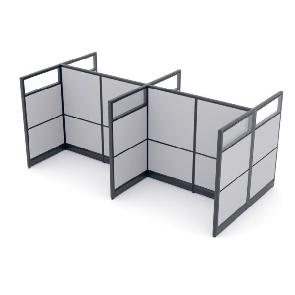 Freestanding Cubicle Walls | Emerald Cubicle Collection | 3x6x65"H